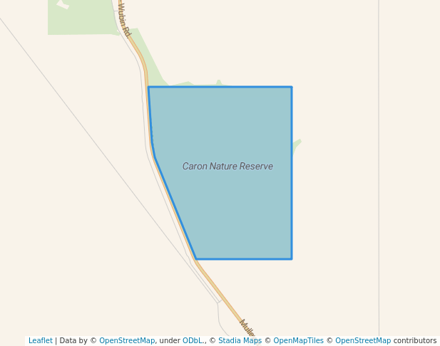 Caron Nature Reserve in Bunjil | Map and Routes