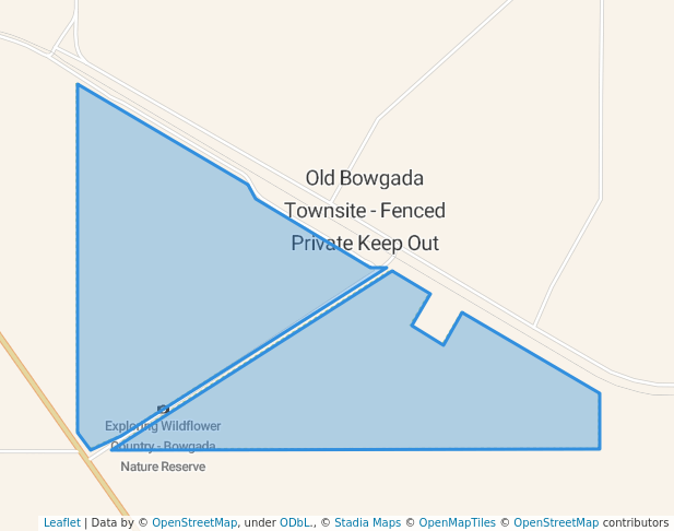 Bowgada Nature Reserve in Bowgada | Map and Routes