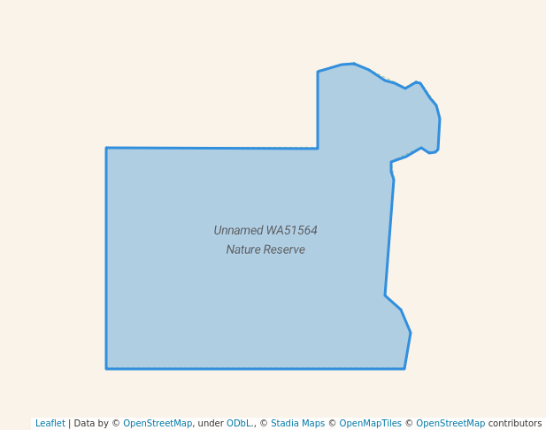 Unnamed WA51564 Nature Reserve in Tardun | Map and Routes