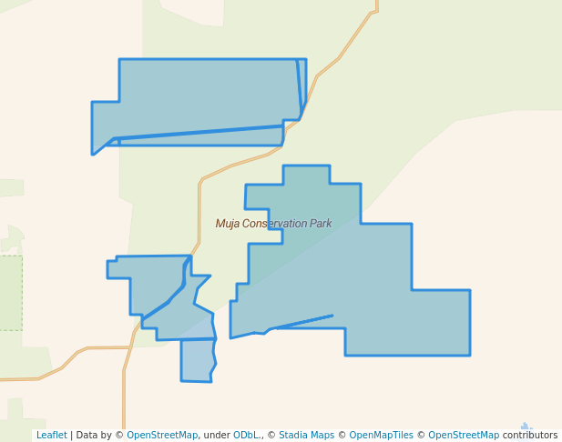 Muja Conservation Park in Bowelling | Map and Routes