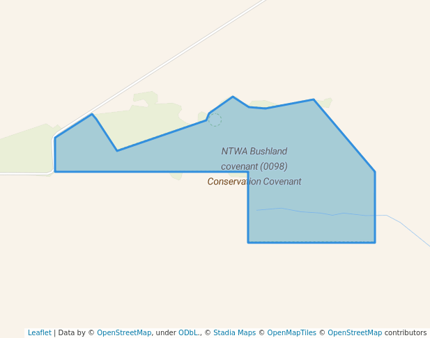 NTWA Bushland covenant (0098) Conservation Covenant in Orchid Valley ...