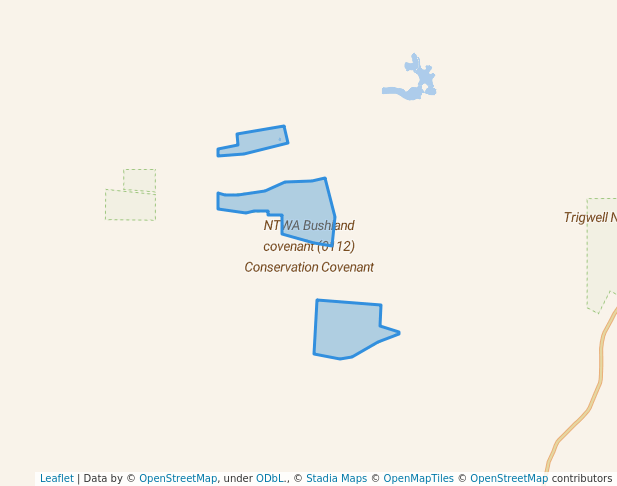 NTWA Bushland covenant (0112) Conservation Covenant in Bowelling | Map ...
