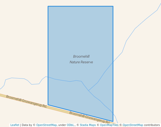 Broomehill Nature Reserve in Broomehill East | Map and Routes