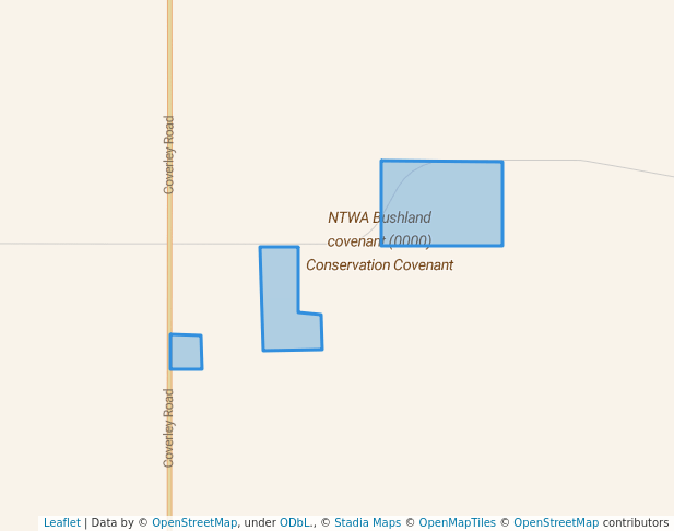 NTWA Bushland covenant (0000) Conservation Covenant in Wadderin | Map ...
