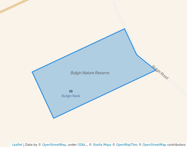 Bulgin Nature Reserve in Warding East | Map and Routes