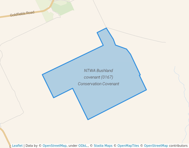 NTWA Bushland covenant (0167) Conservation Covenant in Youndegin | Map ...