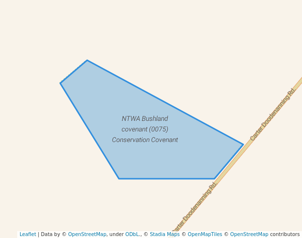 NTWA Bushland covenant (0075) Conservation Covenant in Cunderdin | Map ...