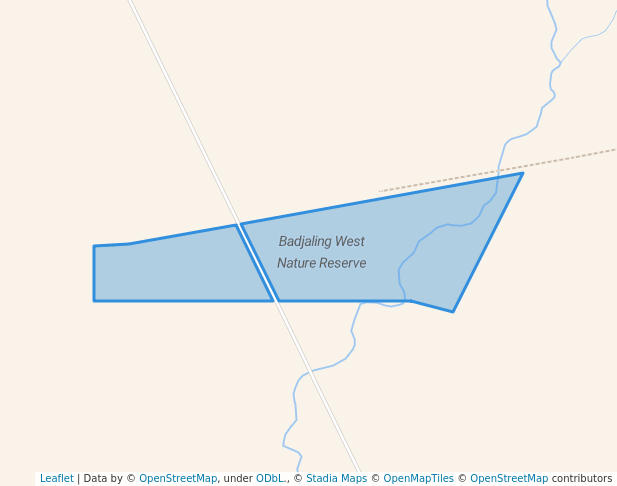 Badjaling West Nature Reserve in Quairading | Map and Routes
