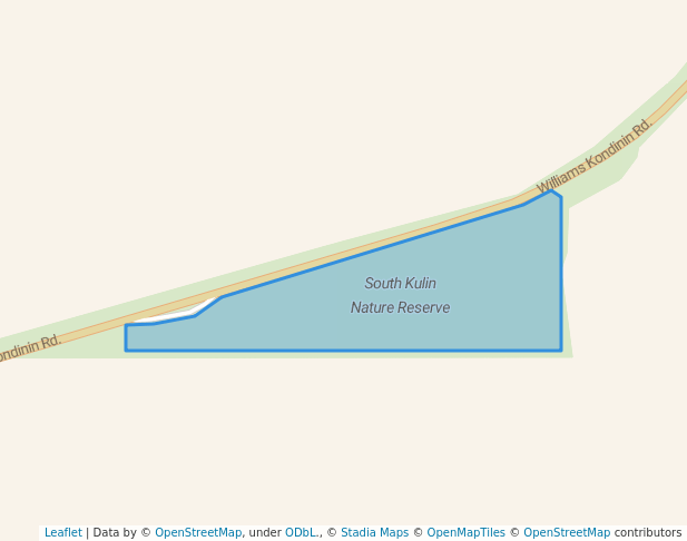 South Kulin Nature Reserve in Jitarning | Map and Routes