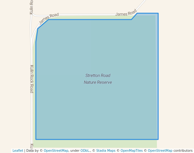 Stretton Road Nature Reserve in Kulin West | Map and Routes