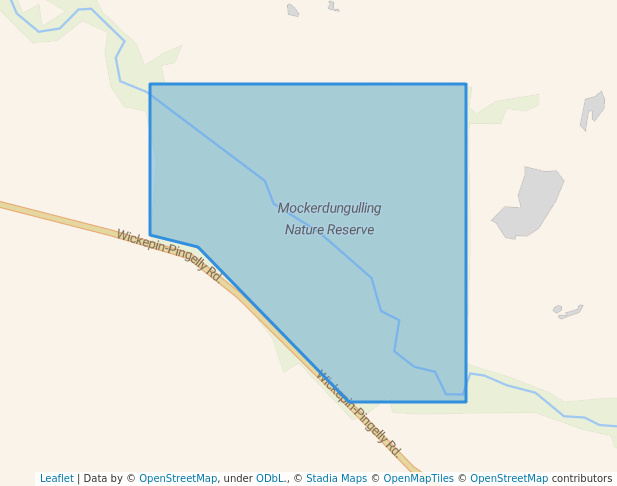 Mockerdungulling Nature Reserve in East Pingelly | Map and Routes