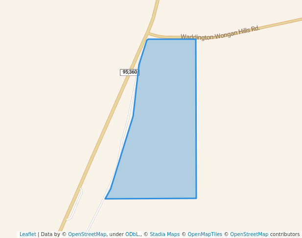 Unnamed WA39322 Nature Reserve in Waddington | Map and Routes