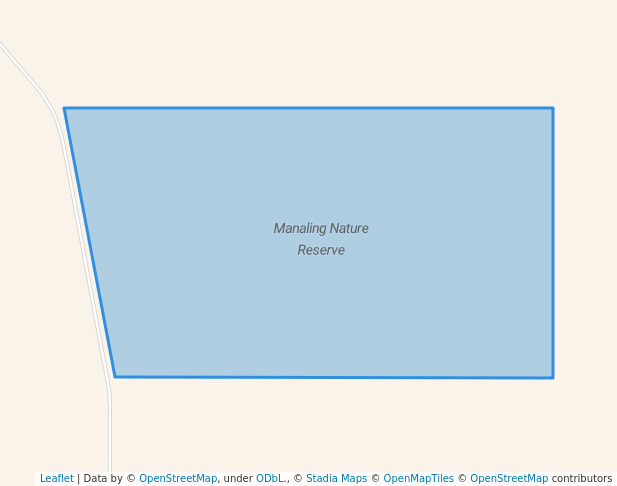 Manaling Nature Reserve in Namban | Map and Routes
