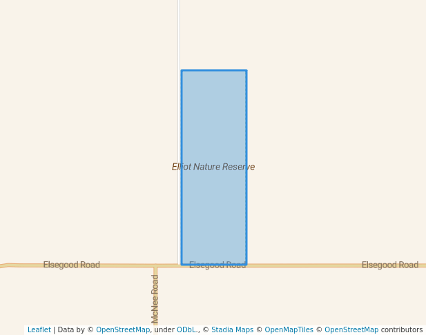 Elliot Nature Reserve in Nembudding | Map and Routes