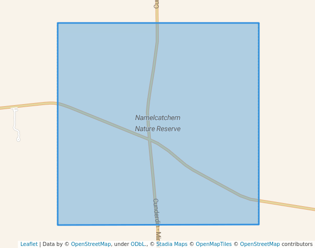 Namelcatchem Nature Reserve in Hindmarsh | Map and Routes