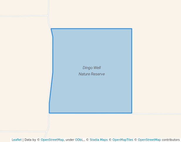 Dingo Well Nature Reserve in Hindmarsh | Map and Routes