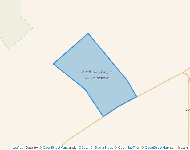 Breakaway Ridge Nature Reserve in South Newdegate | Map and Routes