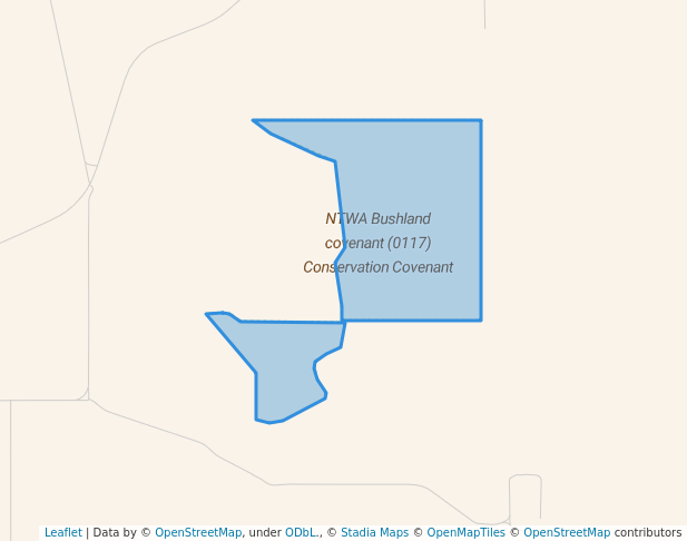 NTWA Bushland covenant (0117) Conservation Covenant in Harrismith | Map ...