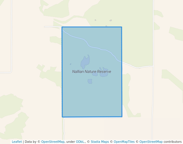Nallian Nature Reserve in Jaloran | Map and Routes