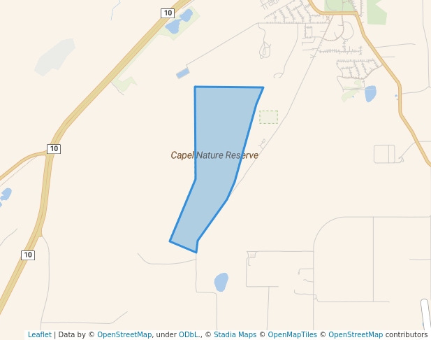 Capel Nature Reserve in Capel | Map and Routes