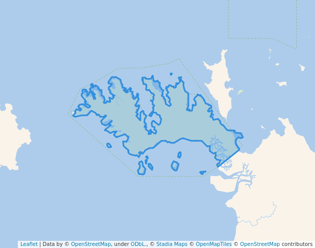 Garig Gunak Barlu National Park in Cobourg | Map and Routes