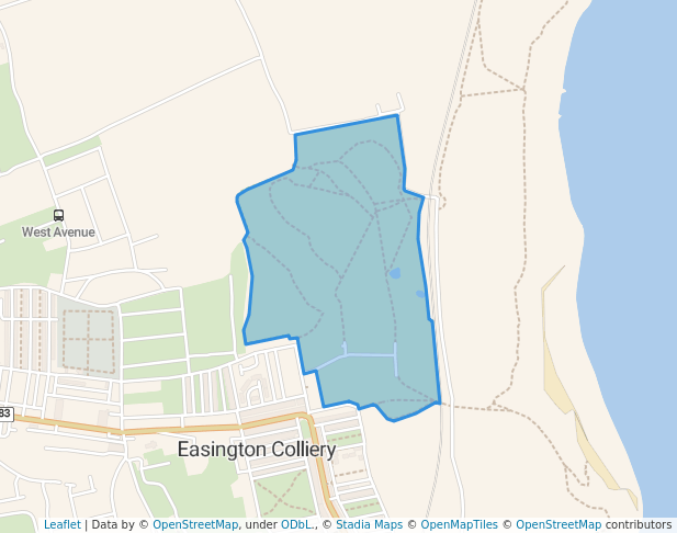 Easington Local Nature Reserve in Easington Colliery | Map and Routes