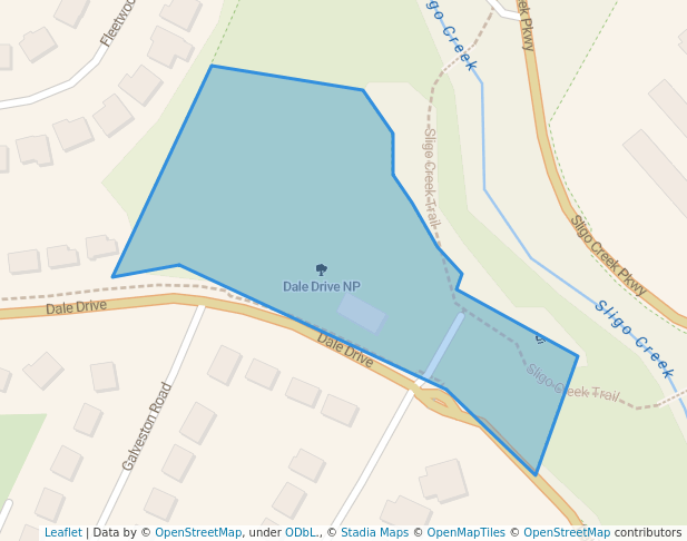 Dale Drive NP in Silver Spring | Map and Routes
