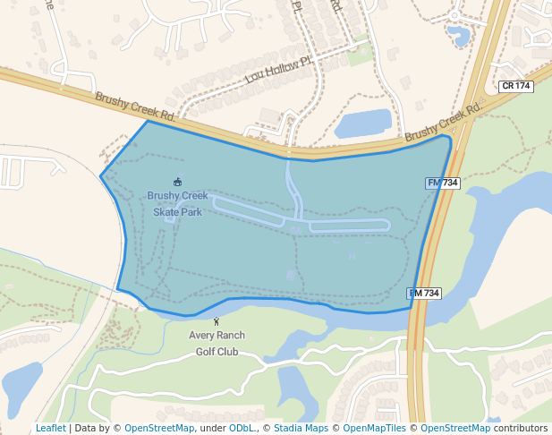 Brushy Creek Sports Park in Cedar Park | Map and Routes