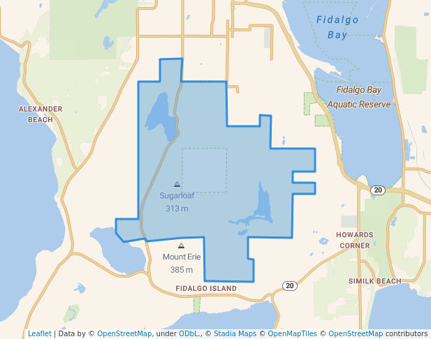 Anacortes Community Forest Lands in Anacortes | Map and Routes