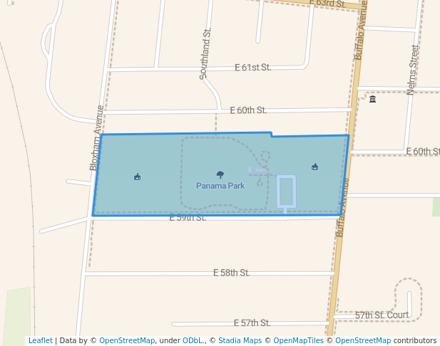 Panama Park in Jacksonville | Map and Routes