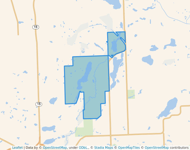 Independence Oaks County Park in Village of Clarkston | Map and Routes