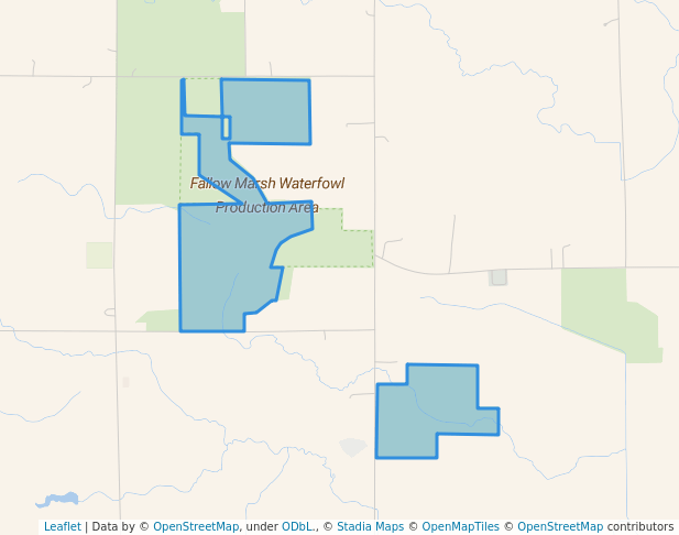 Fallow Marsh Wildlife Management Area in Graettinger | Map and Routes