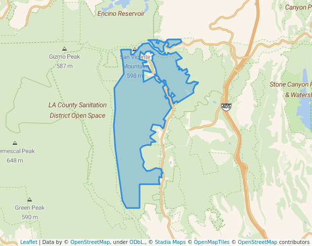 Westridge-Canyonback Wilderness Park in Los Angeles | Map and Routes