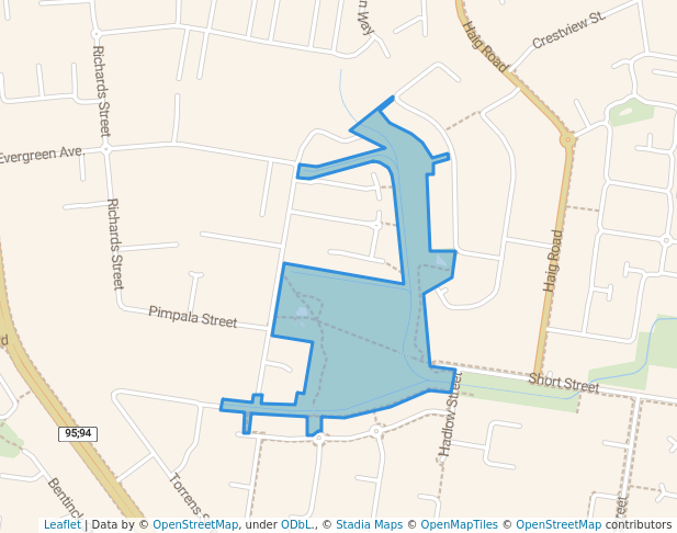 Evergreen Park in Loganlea | Map and Routes