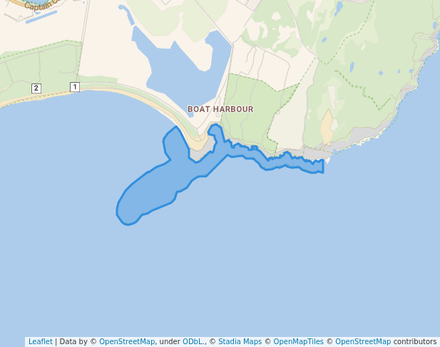 Boat Harbour Aquatic Reserve in Kurnell | Map and Routes
