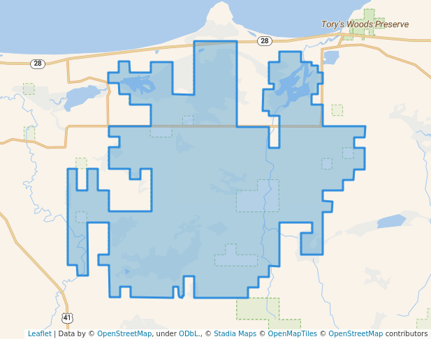 Escanaba River State Forest - Gwinn Unit (Temp) in Marquette | Map and ...