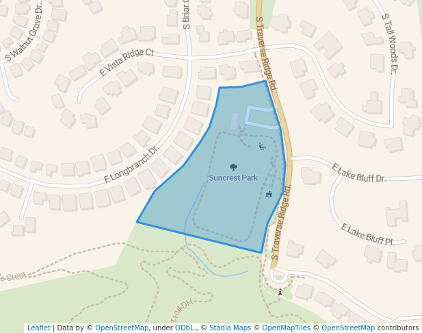 Suncrest Park in Draper | Map and Routes