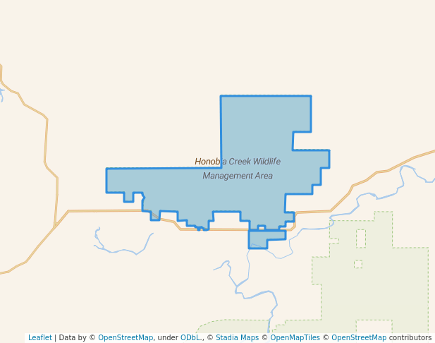 Honobia Creek Wildlife Management Area in Nashoba | Map and Routes