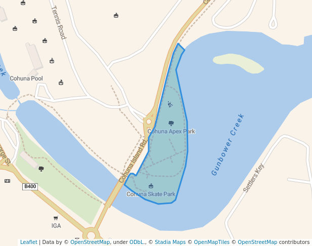 Cohuna Apex Park in Cohuna | Map and Routes