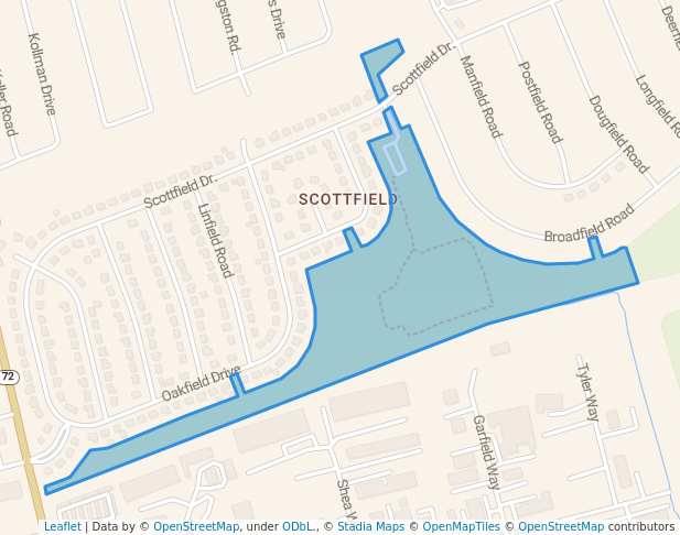 Hann Park in Newark | Map and Routes