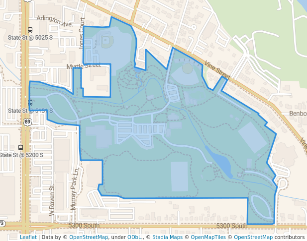 Murray Park in Murray | Map and Routes