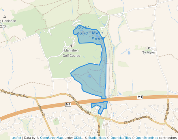 Parc Cefn Onn in Cardiff | Map and Routes