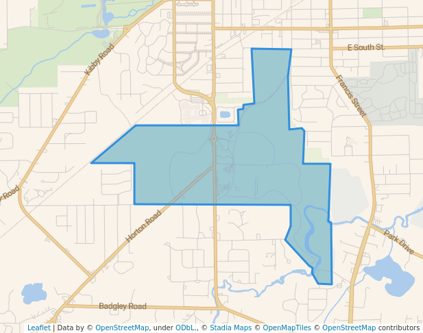 Ella Sharp Park in Jackson | Map and Routes