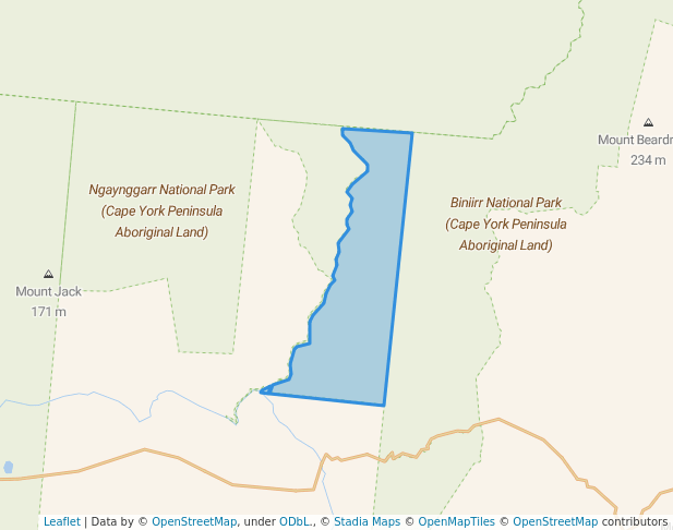 Melsonby (Gaarraay) National Park (Cape York Peninsula Aboriginal Land ...