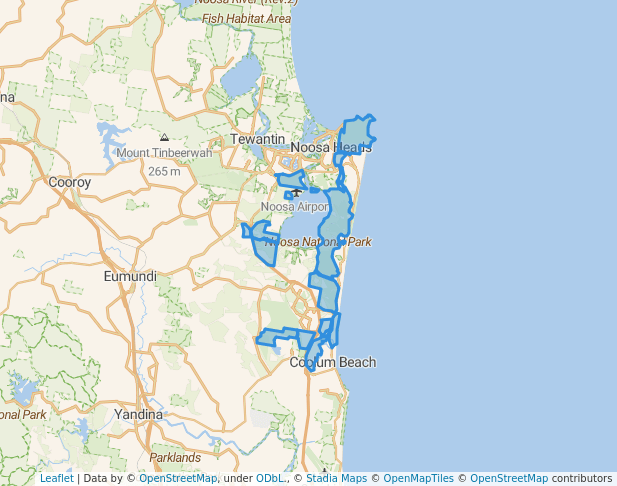 Noosa National Park in Peregian Beach | Map and Routes