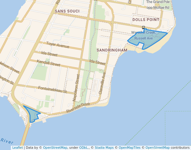 Cook Park in Sandringham | Map and Routes