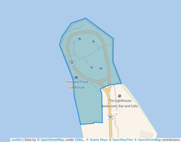 Cleveland Point Reserve in Cleveland | Map and Routes