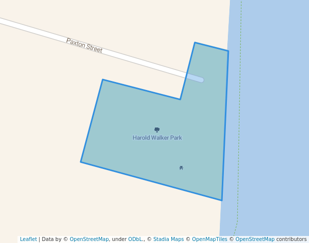 Harold Walker Park in Cleveland | Map and Routes