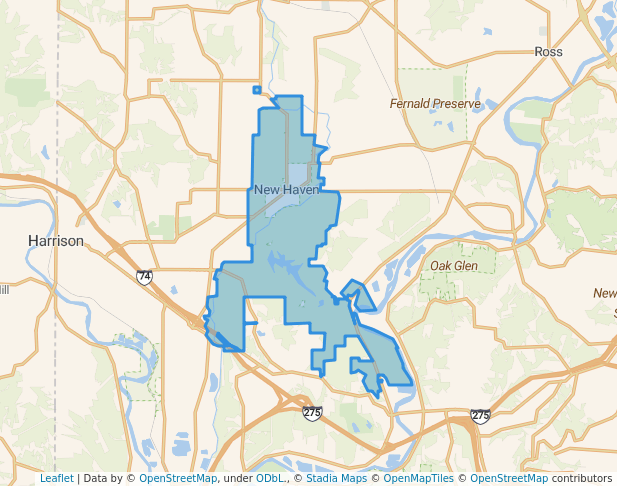 Miami Whitewater Forest in Harrison | Map and Routes