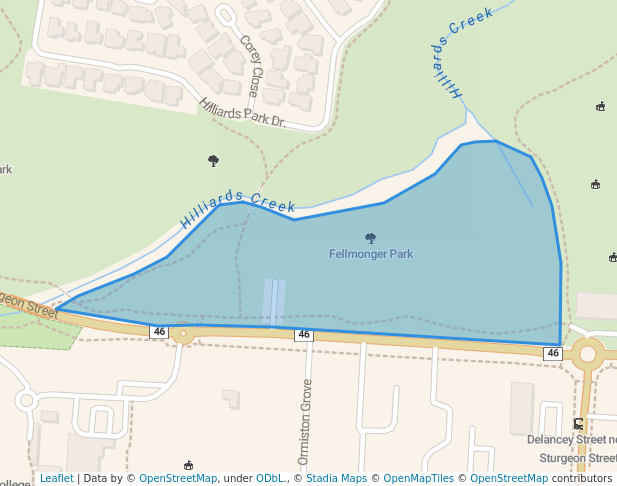 Fellmonger Park in Ormiston | Map and Routes